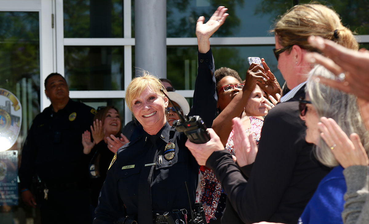 SDCCD Police lieutenant retires